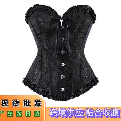 Overbust Corset Tops for Women Renaissance Corset Lace Push