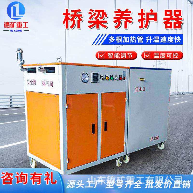 桥梁养护机蒸汽发生器 混凝土水泥电加热全自动蒸桥梁养护锅炉