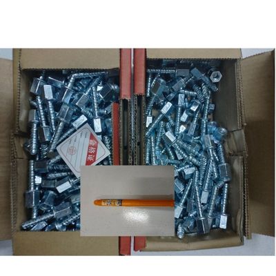 新款吊顶NDN胀锚栓混凝土螺自切锚栓切螺膨栓法纹兰钉自底自钻