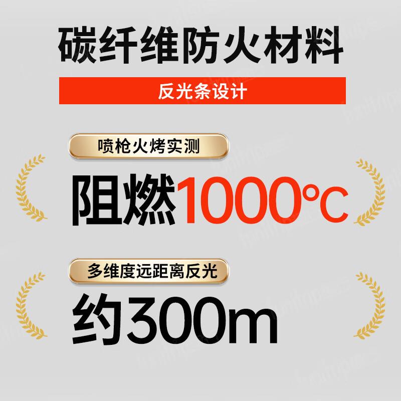 趣行防火斗篷披风碳纤维阻燃防火服家用灭火毯火灾高层应急逃生装