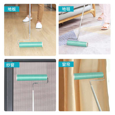 日本Nitto COLOCOLO清洁粘滚车间除尘粘毛器家用地板可替换可撕式