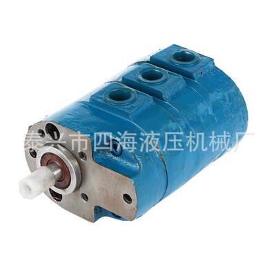 CB-B10三联齿轮油泵液压齿轮油泵增压高压齿轮油泵自动化机械油泵
