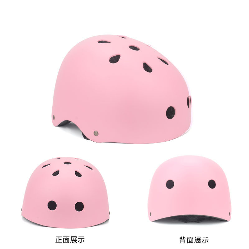 儿童头盔轮滑护具套装滑板自行车平衡车骑行溜冰防摔护膝防护装备