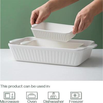 Casserole Dishes for Oven Lasagna Pan Deep Baking Pan