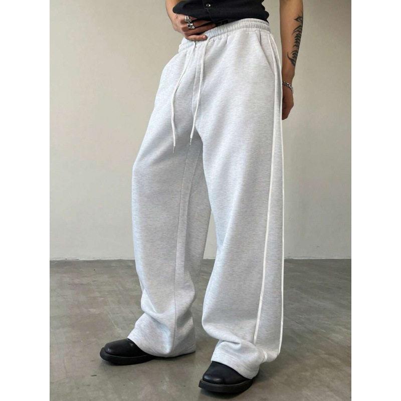 L 87632 High Waist Wide Leg Sweatpants 腰显瘦阔腿卫裤