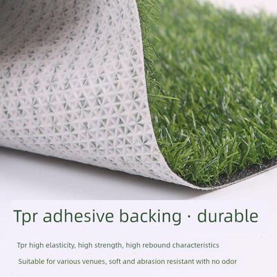 【不掉渣 】【TPR底背胶】彷真草坪地毯人造假草坪橡胶底地垫室内