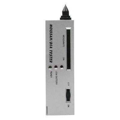 Home Moissan Tester Silver 9V Battery Detector Pen Diamond