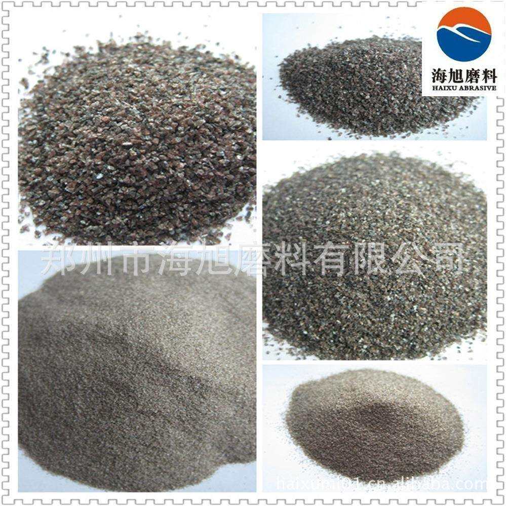 厂家直接供应棕刚玉喷砂研磨抛光材料人造磨料棕刚玉微粉粒度砂