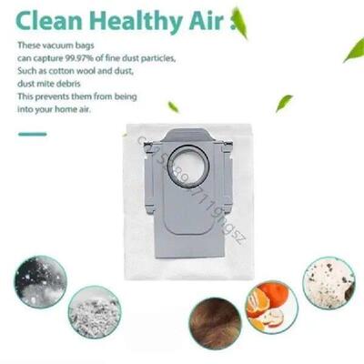 Pack of 8 Reusable Dust Bag Rubbish Bag Replacement for