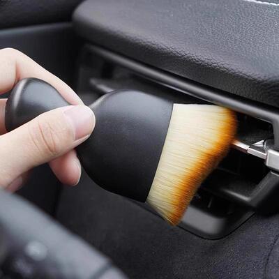 Car Interior Dust Removal Soft Bristle Brush, Air Conditioni