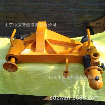 钢轨水平垂直弯道器 便携式钢轨双钩调直复轨器 铁路用垂直弯道器