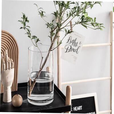 Vase furnishing articles flower arranging transparent glass