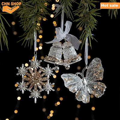 Acrylic snowflake Christmas Tree Decorations Xmas Ornament