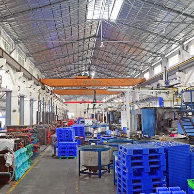 平面盘九脚塑潮料托仓FJP库叉车超市药防卡店板加厚塑料托盘