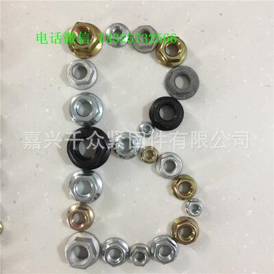 ISO10663六角法兰盘螺母8级10级12级现货镀锌