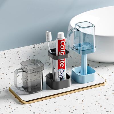 Minimalist and luxurious home/dormitory bathroom toothbrush