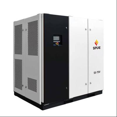 螺杆空压机双级压缩永磁变频螺杆空压机 75kw变频空压机 节能变频