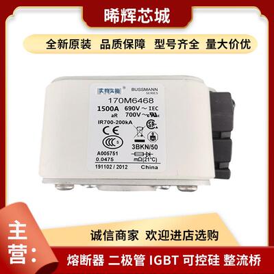 170M6468 170M6469 电子元器件 直流快速熔断器 库存充足 现货