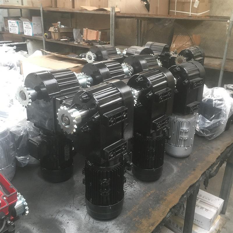 连栋温室大棚拉幕电机 380v三相电0.75kw内外遮阳网开窗减速电机