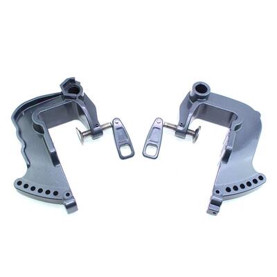 东发2冲程18HP船外机左右夹紧支架总成 3V6Q62112-0 3G2Q62113-1