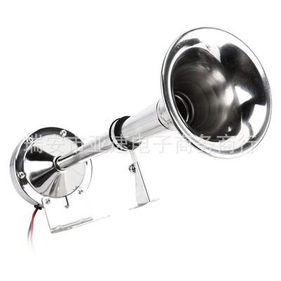 EBAY TZ-335 船用电喇叭 跨境喇叭 Boat horn 304不锈钢 汽车喇叭