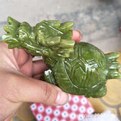 石南龟玉器小地摊石龙玉 玉 龙跑江湖摆厂家货源龟批发摆件饰批发