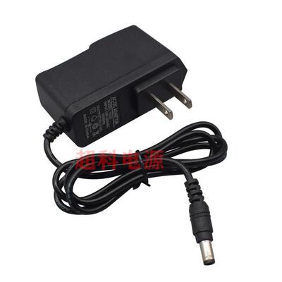 9V0.1A开关电源适配器9V100ma充电器 DC接口5.5*2.5适用2.1mm线21