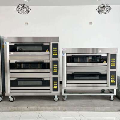 商用烘焙电烤箱 双层甲板烤箱電烤箱Bakery Oven PIZZA OVEN