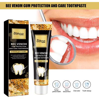 EELHOE Bee Venom Gum Protection Toothpaste - Deep Cleaning f