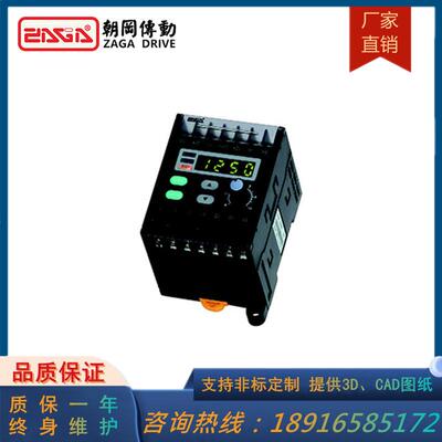 ZAGA朝岡SKB系列内置式电磁制动调速器单相交流调速电磁制动电机