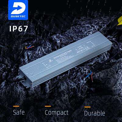 防水电源12V24V200W300WLED灯带灯条12V地埋灯洗墙灯开关电源