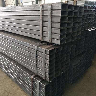 山东东营黑方管Q235BQ355B机械设备用大口径方管友发方管