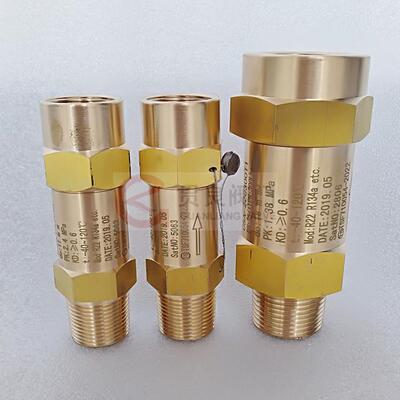 开利安全阀UM12LA022SSFA-22C300T3氟利昂冷冻机冷凝器安全阀