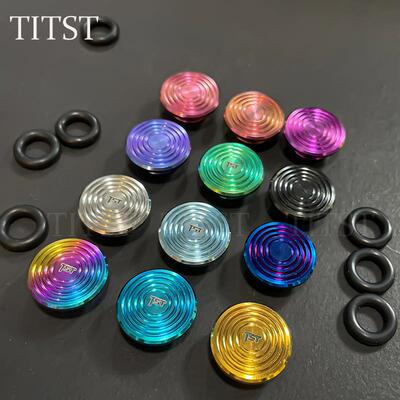 TITST钛斯特XMAX300空滤盖装饰钛合金堵头螺丝套装TC4高硬度