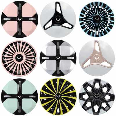 适用于五菱宏光mini迷你马卡龙 兴旺 GB12寸轮毂盖汽车改装钢圈盖