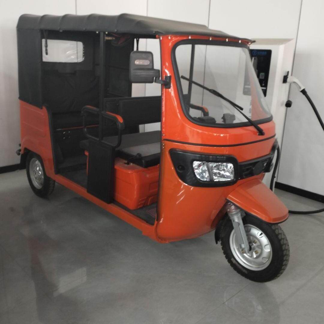电动三轮车客运载客外贸出口嘟嘟车tuktuk印度拉客营运三轮载人