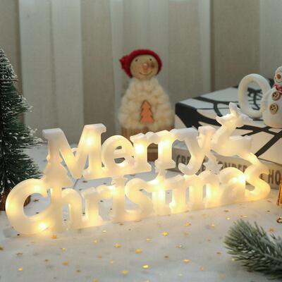 Christmas decorative lights Merry Christmas LED light pendan