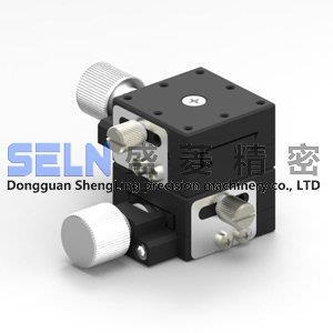 供应燕尾螺杆驱动光学手动微调台XY轴LWFY25-R/XYEG25精密位移台