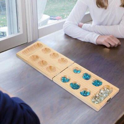 Mancala Marble Game for Family Kid Board Educational Toys