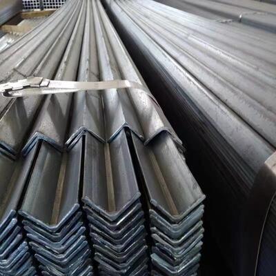 S275JR角铁Q235S355JR电力工程广告牌支架黑料结构框架镀锌角钢