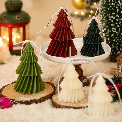 Pine Christmas Tree Aromatherapy Candles gift gifts decor