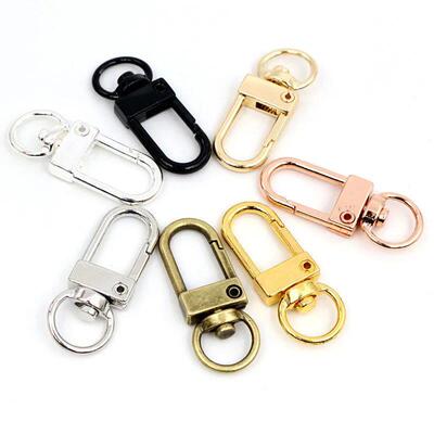 5-10pcs Snap Hook Trigger Clips Buckles For Keychain Lobster