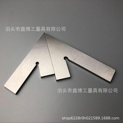 不锈钢60度角尺150x100木工角度尺200x130平口角尺INOX60°角尺