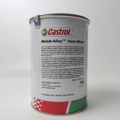 德国进口嘉实多Molub-Alloy Paste White T通用白色高温装配膏1kg