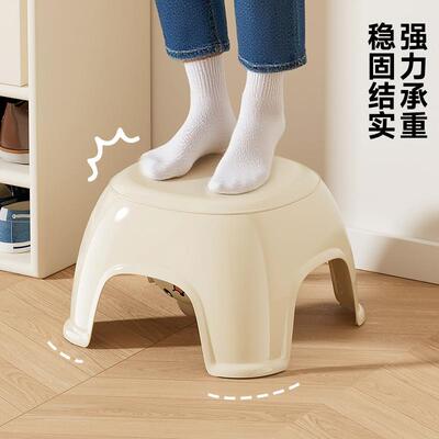 换鞋DB2437凳门家用入户创意高号颜值鞋换矮凳大卧室塑料储物收纳