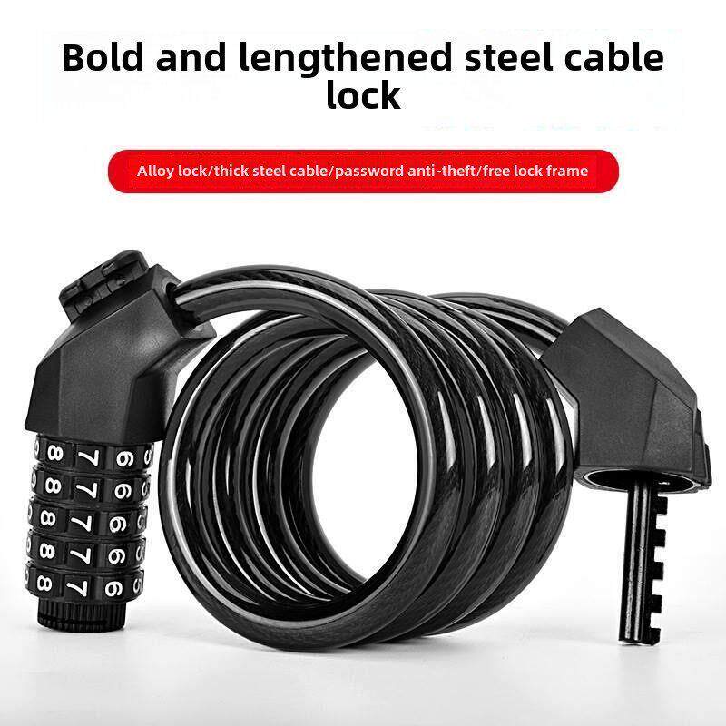 Bike Cycling Bicycle Lock Code Key Security Lock 车锁防盗锁