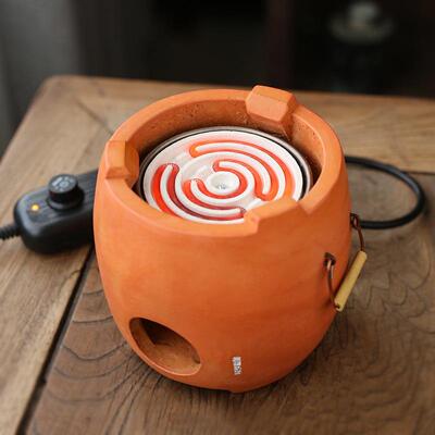 童文宋闽西副榜炉改电炉丝 电炭炉火碳水木砂铫 潮汕工夫茶电热炉