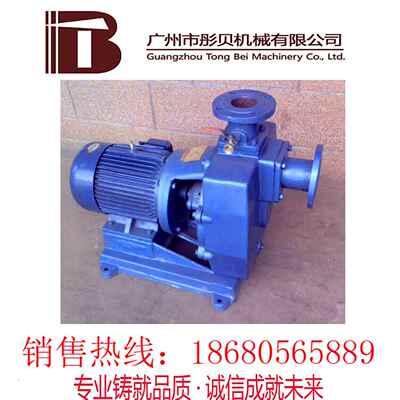 自吸泥浆泵W(Z)N65-175A陶瓷倒浆泵