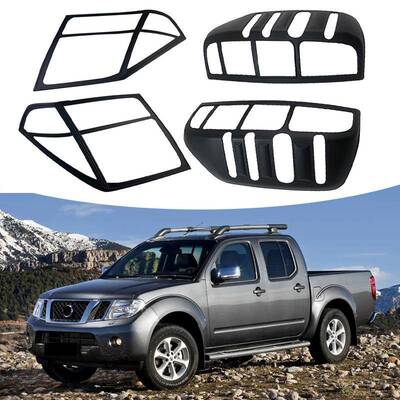 适用于05-15款纳瓦拉NAVARAD40前灯框尾灯框前后大灯罩雾灯框