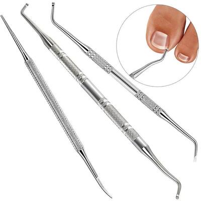 3Pcs Ingrown Toenail Correction Tool Set, Stainless Steel Do